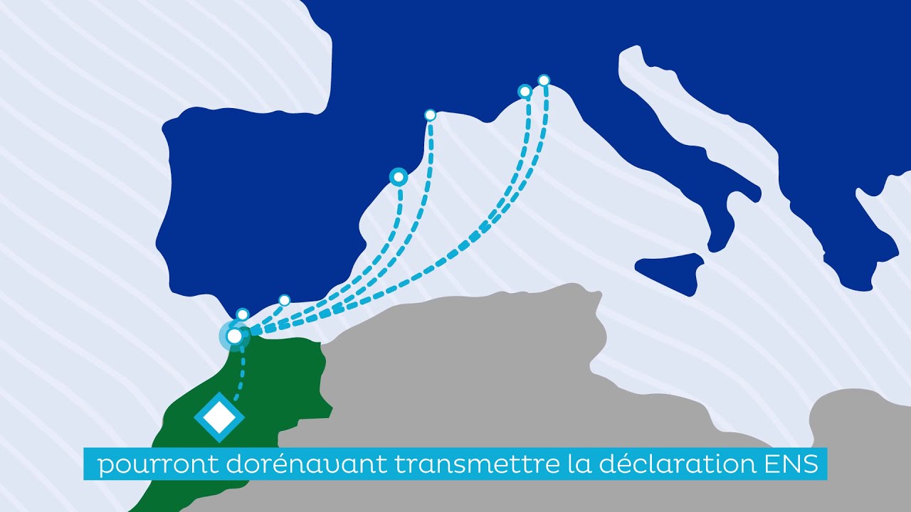 Déclaration sommaire d'entrée en Europe(ENS) et obtention du code MRN ...