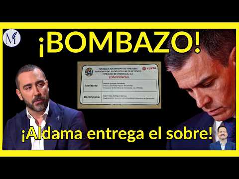 ¡BOMBAZO URGENTE! Aldama entrega al juez el sobre que acorrala a Sánchez