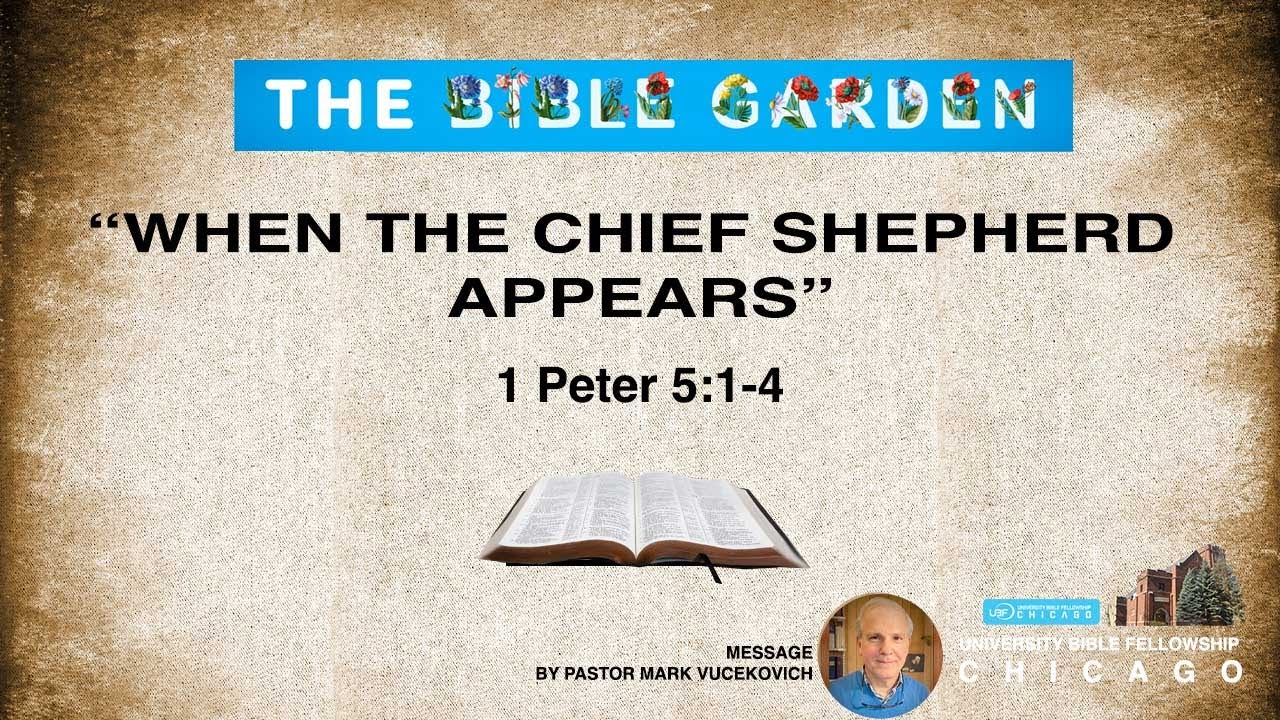 5/18/25 When the Chief Shepherd Appears / 1 Peter 5:1-4 - YouTube