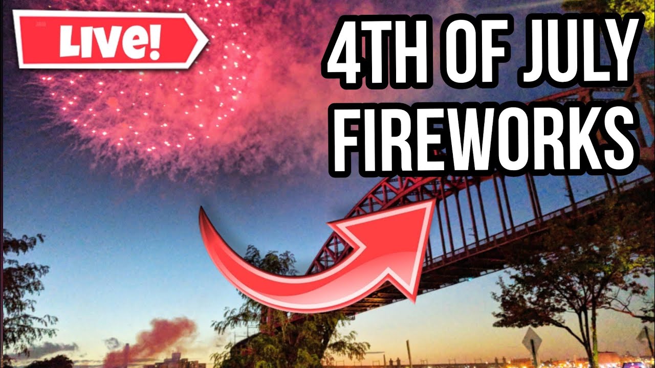 4th Of July FIREWORKS!!! (LIVE) - YouTube