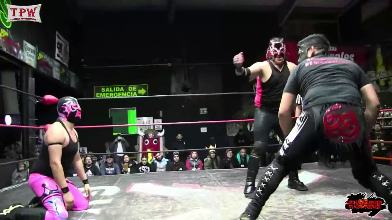 1a Lucha Dambala VS Gallo Extreme VS Rey Jothan - YouTube