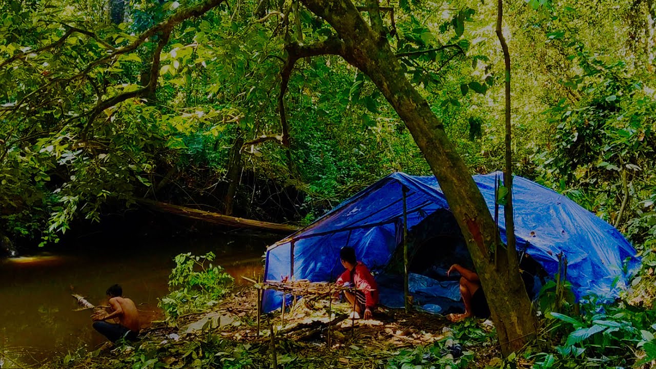 PERJUANGAN TIDAK SIA-SIA CAMPING MENCARI IKAN HASIL NYA MELIMPAH - YouTube