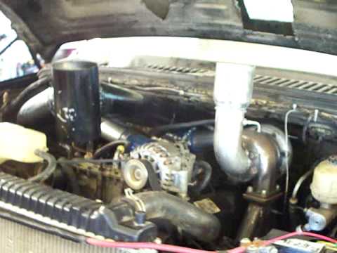 First Parallel Turbo 7.3 Power Stroke in Truck - YouTube