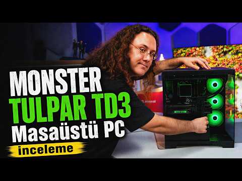 Monster Tulpar TD3 V3.1.7 inceleme: Ryzen 7 7800X3D ve Radeon RX 9070 XT'li sistem ne kadar güçlü?