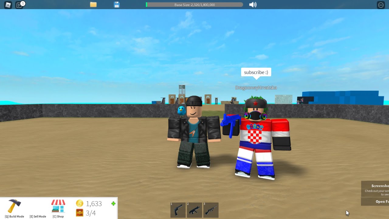 Fort wars! Roblox - YouTube