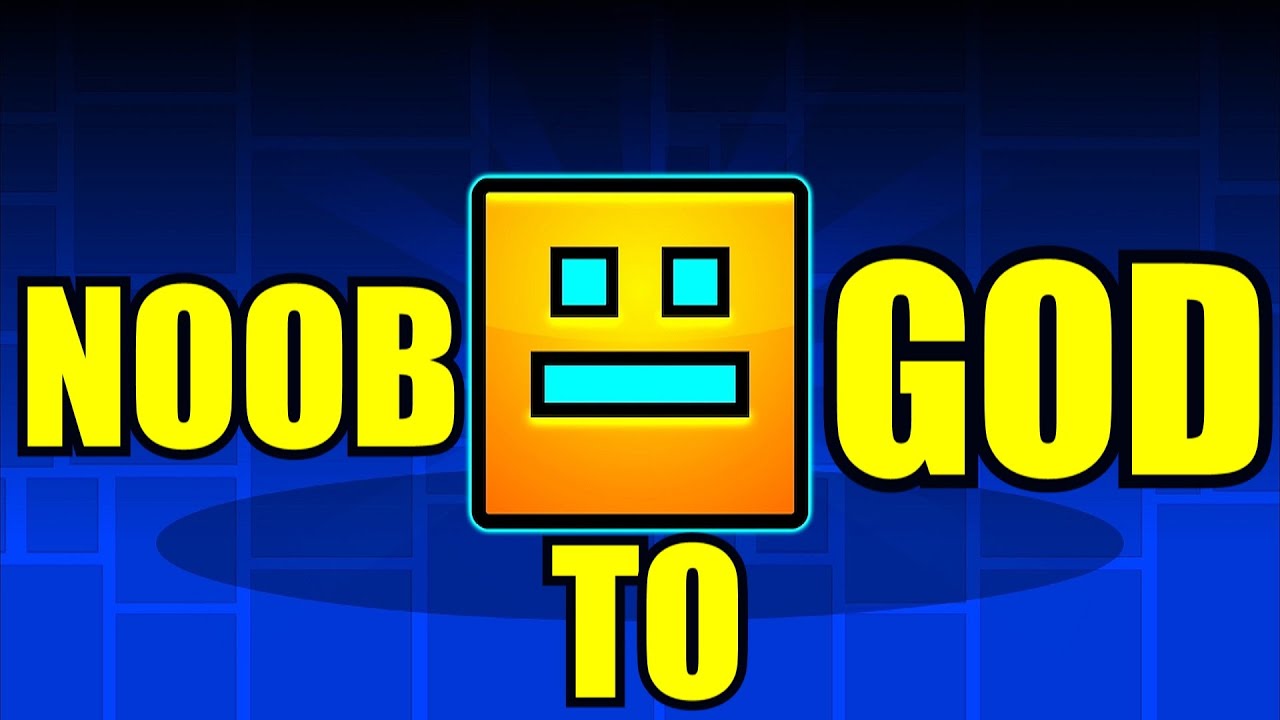 Noob plays Geometry Dash and tries to become a god. - YouTube