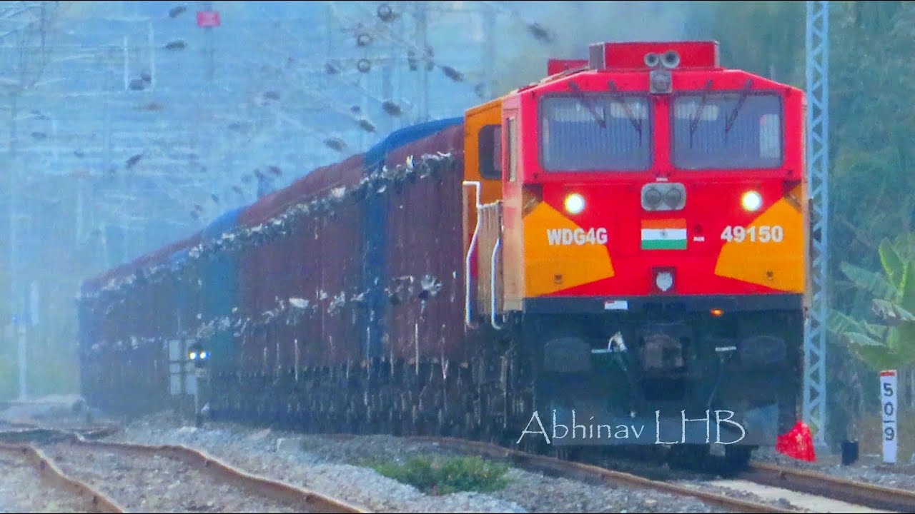 General Electric / Wabtec's GE ES43ACmi WDG4G Locomotive of Indian ...