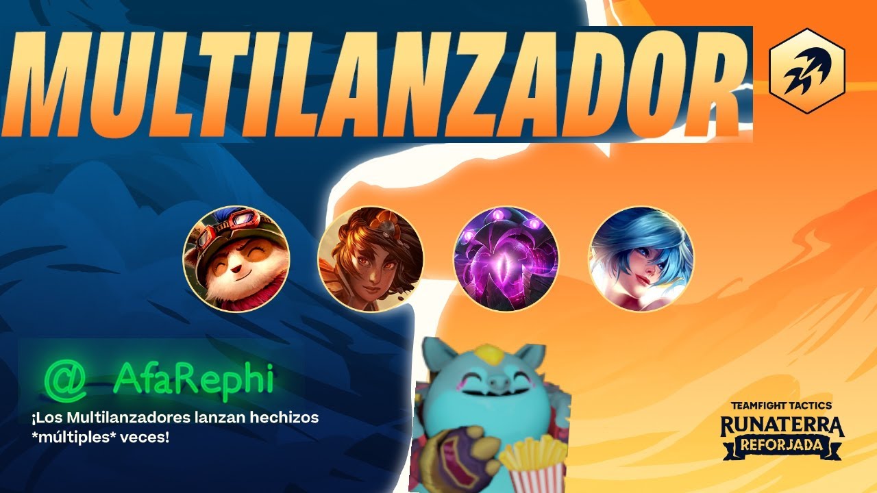 NUEVOS MultiLanzador ARRASAMOS | TFT RUNATERRA REFORGED | Teamfight ...
