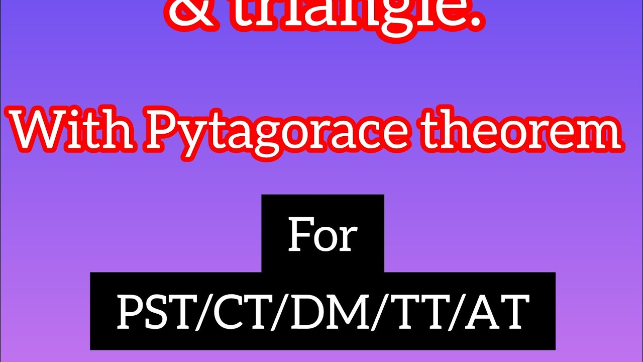 Understanding Angles, Triangles, and the Pythagorean Theorem - YouTube