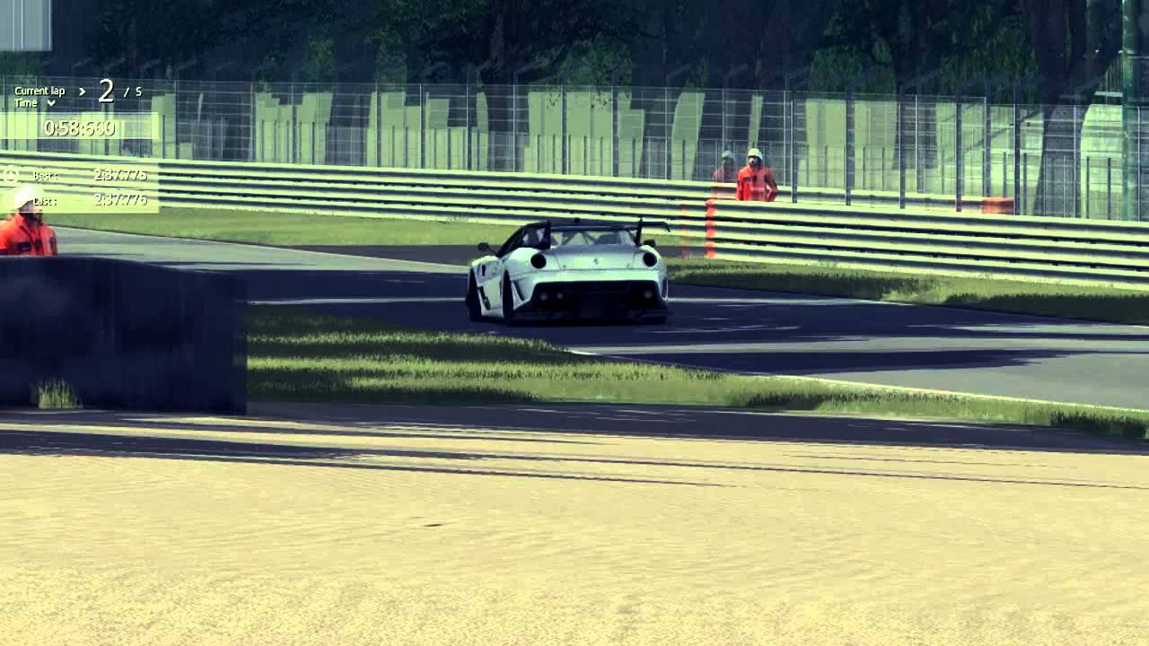 Assetto Corsa Gameplay - Ferrari 599XX EVO | Monza GP - YouTube