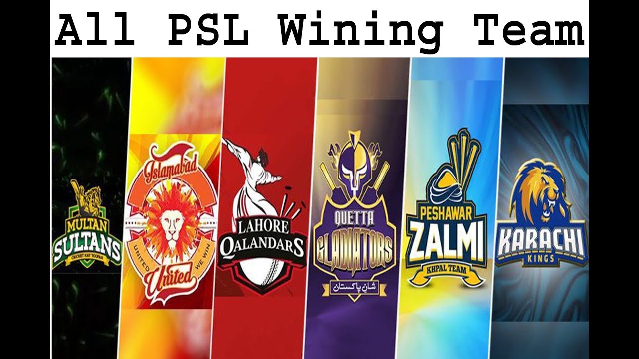 All seasons PSL teams Wining moments - YouTube