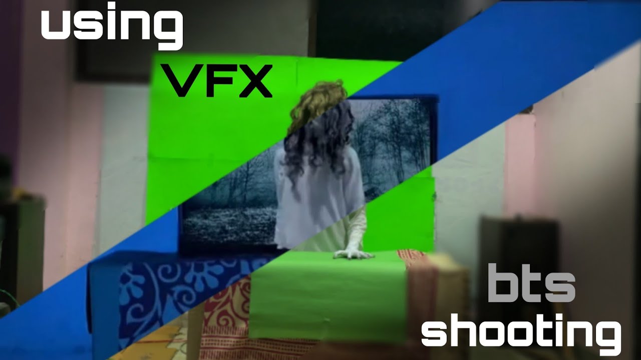 Horror Reel (BTS) Scene | Ghost Video VFX In Phone - YouTube