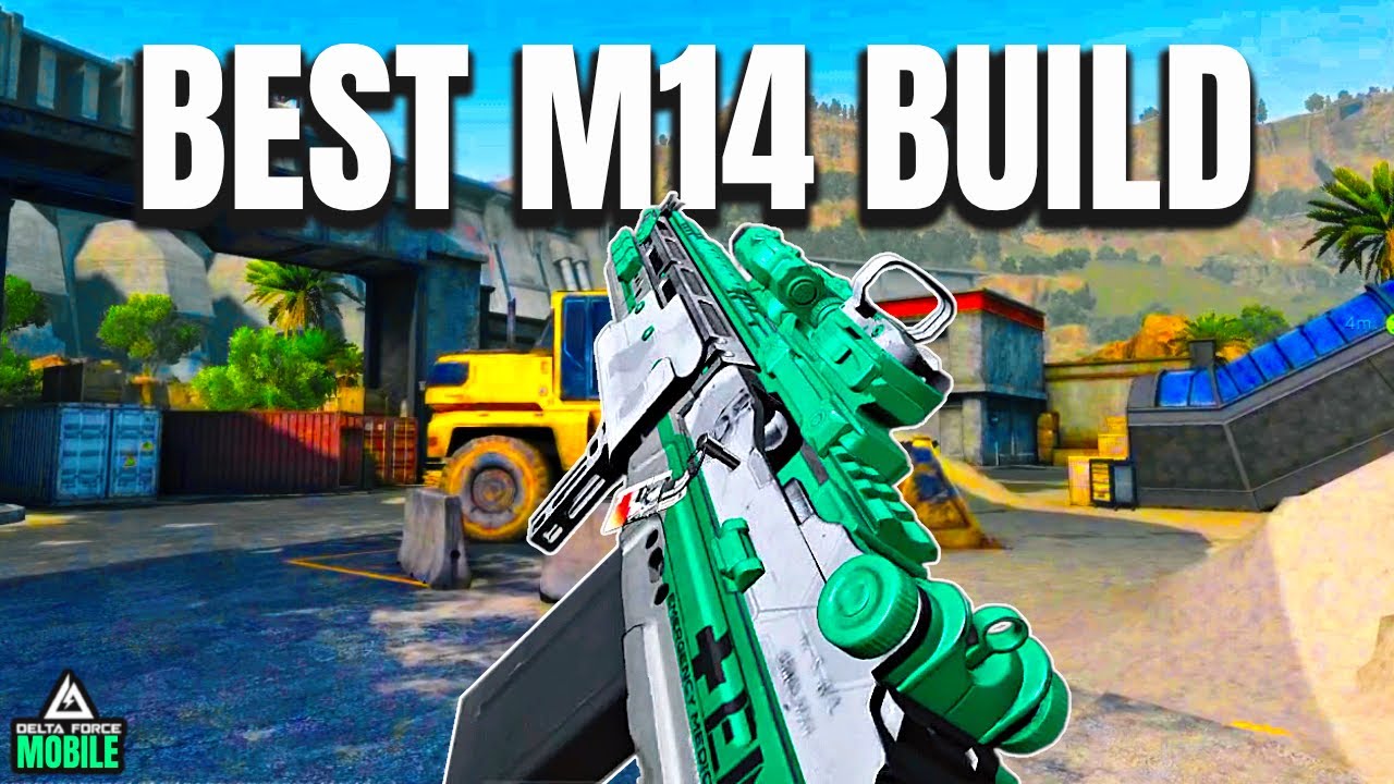 Delta Force Mobile BEST M14 Build For Aggressive PVP ( It Beams) - YouTube