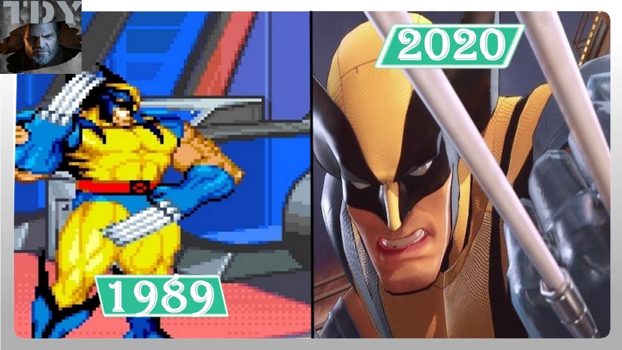 Evolution of Wolverine in Video Games (1989-2020) - YouTube