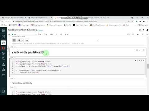 azure databricks pyspark window functions works with json data part 2 ...