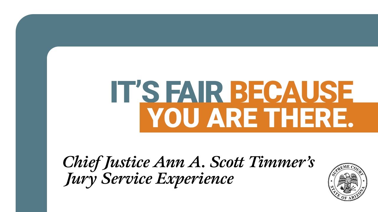 Chief Justice Ann A. Scott Timmer Speaks About Her Experience as a ...