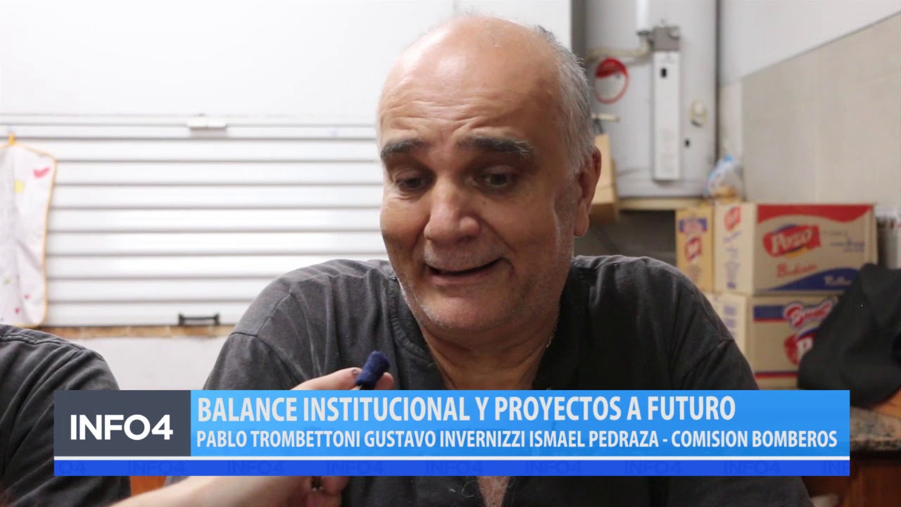 PABLO TROMBETTONI GUSTAVO INVERNIZZI ISMAEL PEDRAZA COMISION BOMBEROS ...