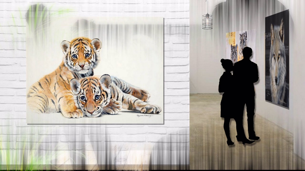 POLLYANNA PICKERING ART EXHIBITION - YouTube