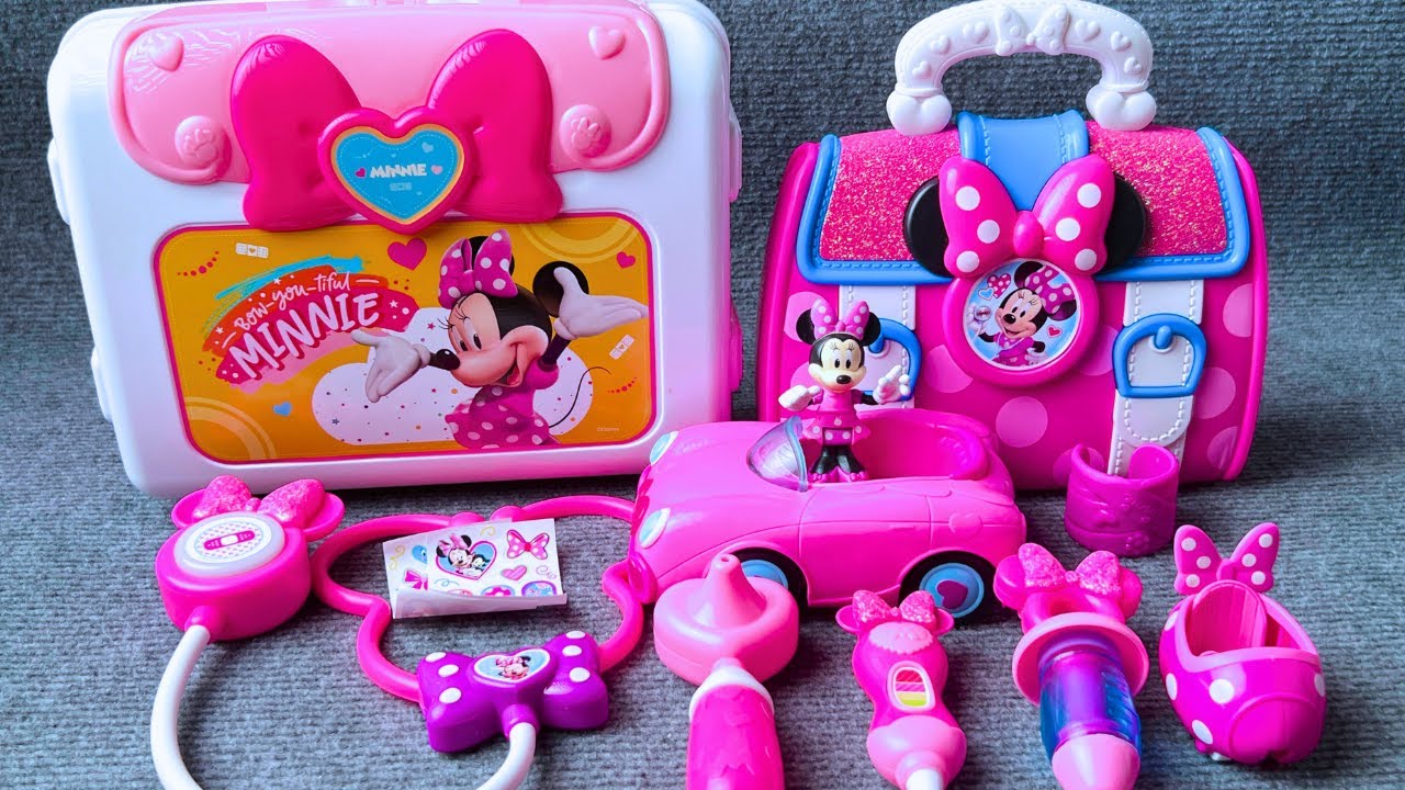 8 Minutes Satisfying with Unboxing Disney Minnie Mouse Doctor Play Set ...