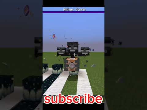 wither Strom vs withered symbiont #minecraft - YouTube