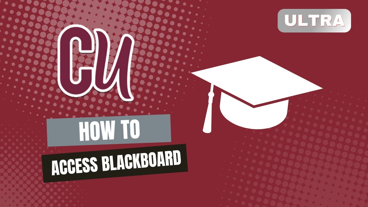 How To Access Blackboard (Ultra) - YouTube