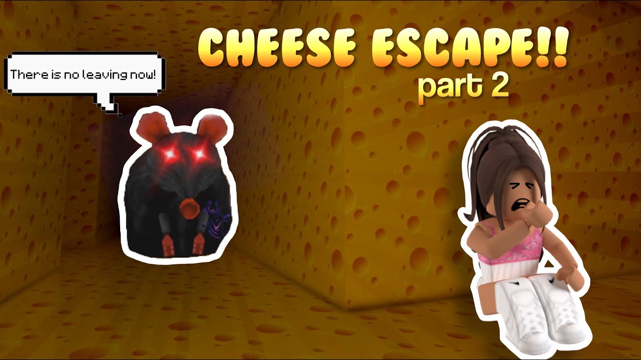 this rat is evil…|CHEESE ESCAPE PART 2 - YouTube