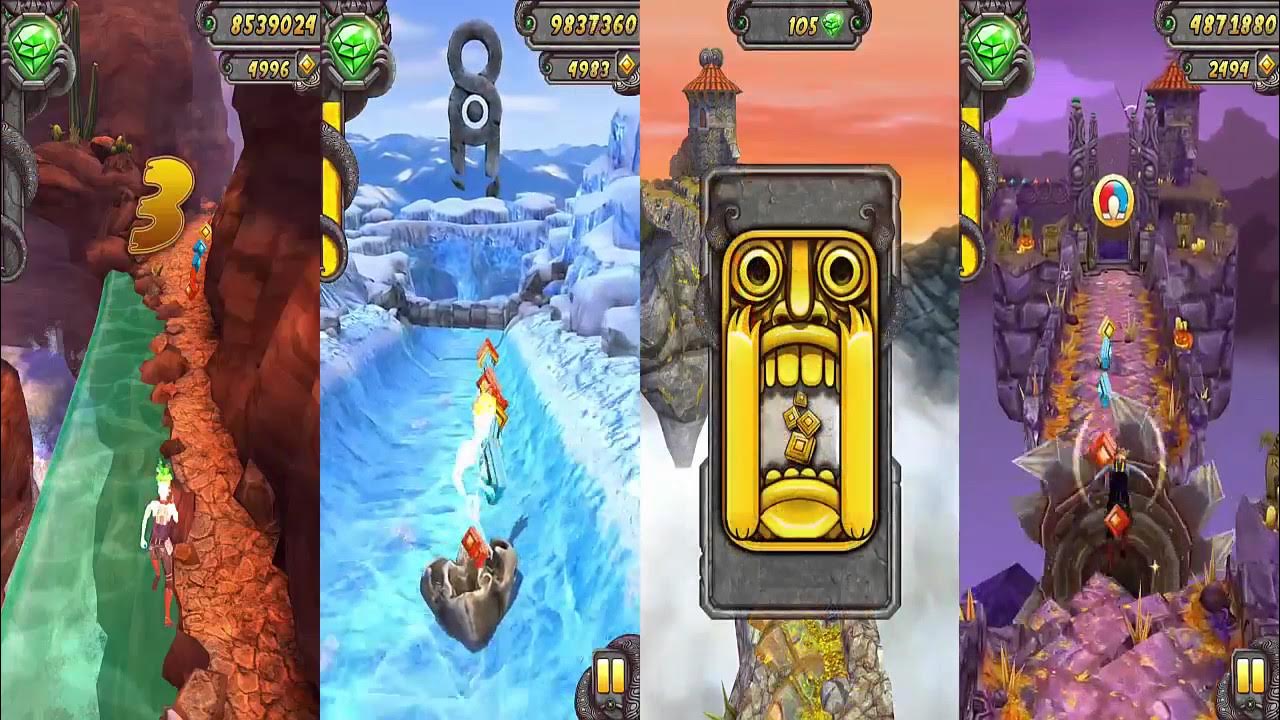 Temple Run 2 All Maps Scarlett Fox Android Gameplay HD - YouTube