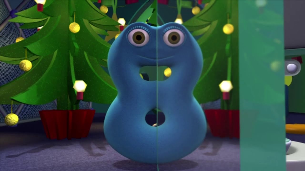 NumberJacks: 8 Days Till Christmas - YouTube