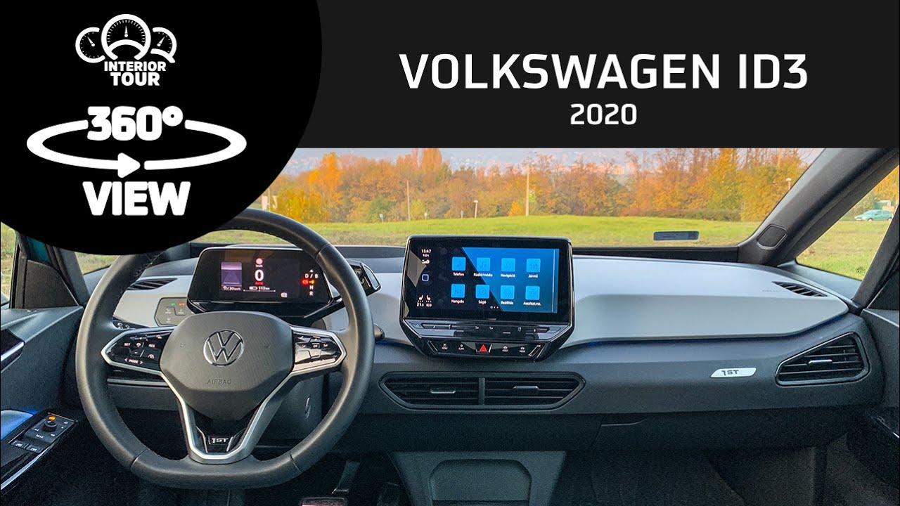Volkswagen ID3 - 2020 interior 360° view - YouTube