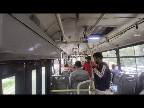 SOUTH EX TO MOTI BHAG IN BUS TRAVAL 🗿 - YouTube