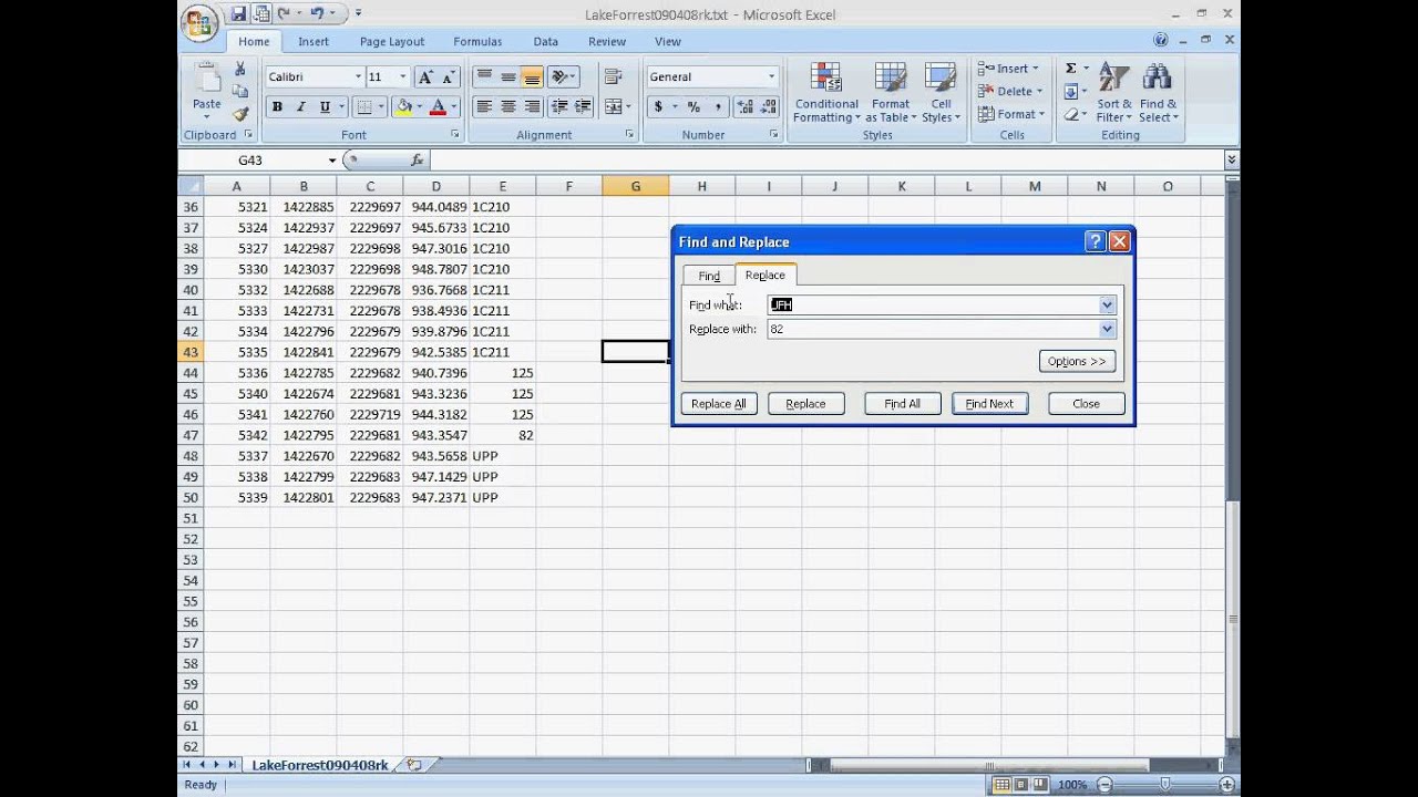Converting Ascii(text) files to SRV for Caice - YouTube