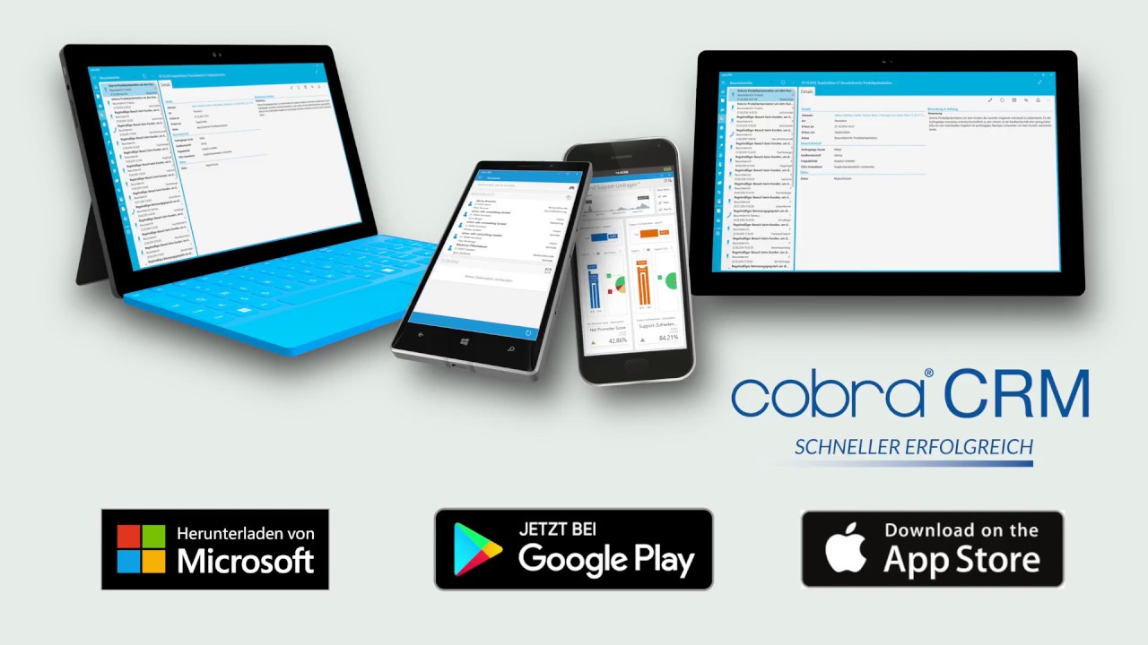 cobra Mobile CRM - YouTube