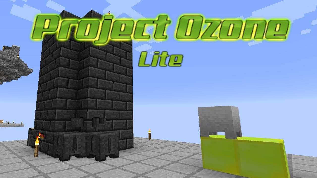 Project Ozone Lite - YELLORIUM & TOOLS [E03] (HermitCraft Server Modded ...