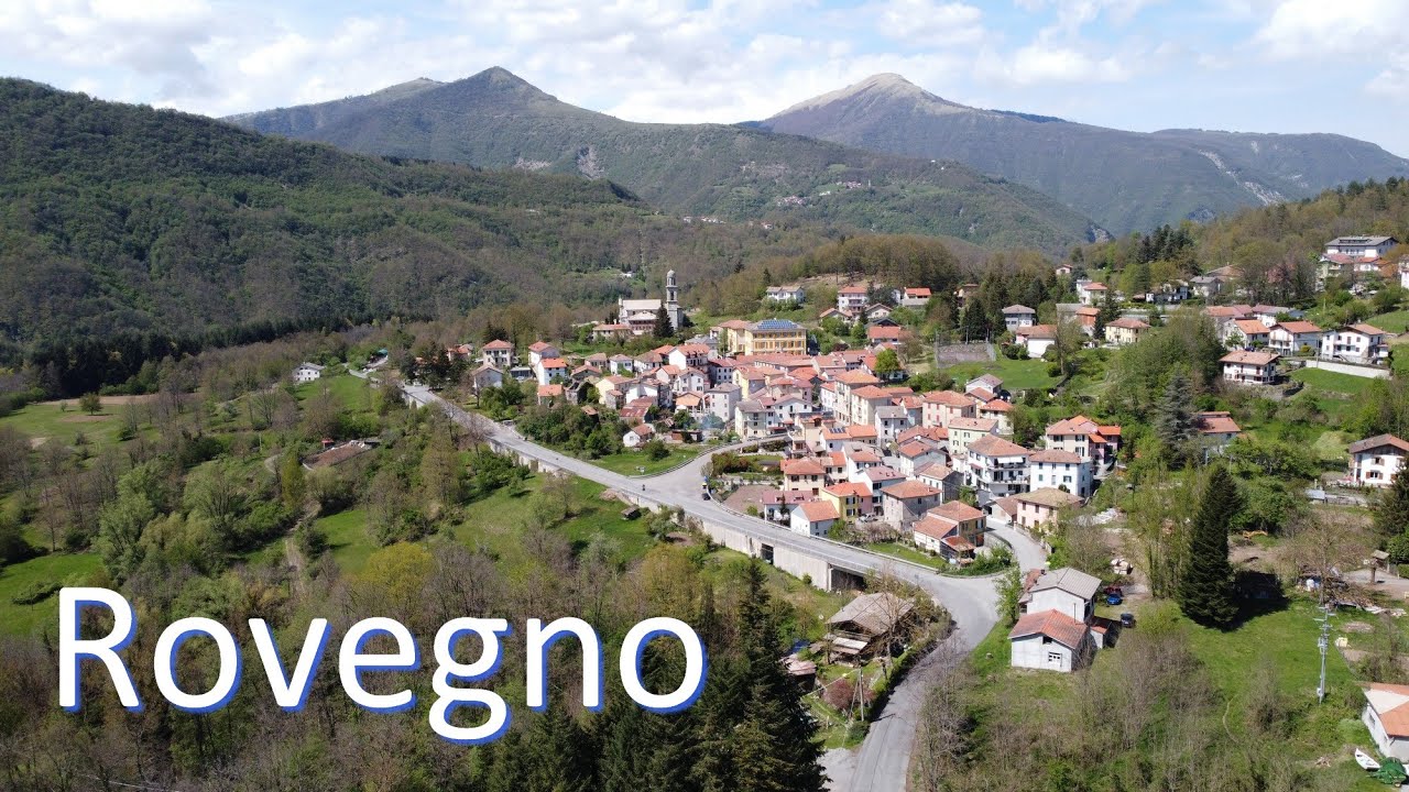 Sorvolando Rovegno - Alta Val Trebbia - YouTube