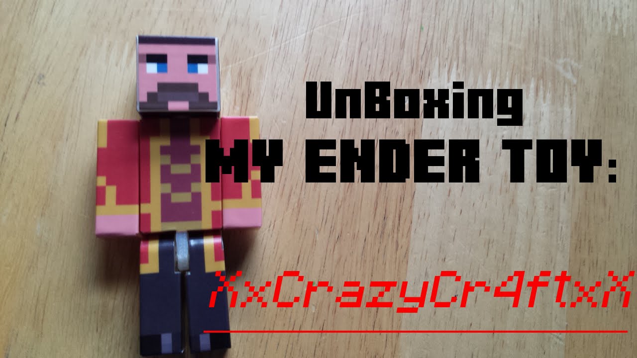 Minecraft Unboxing video - MY ENDER TOY! - YouTube