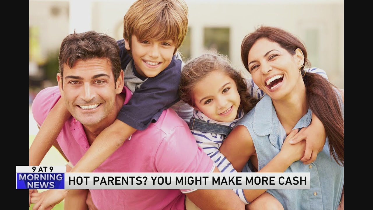 People with hot parents make more money - YouTube