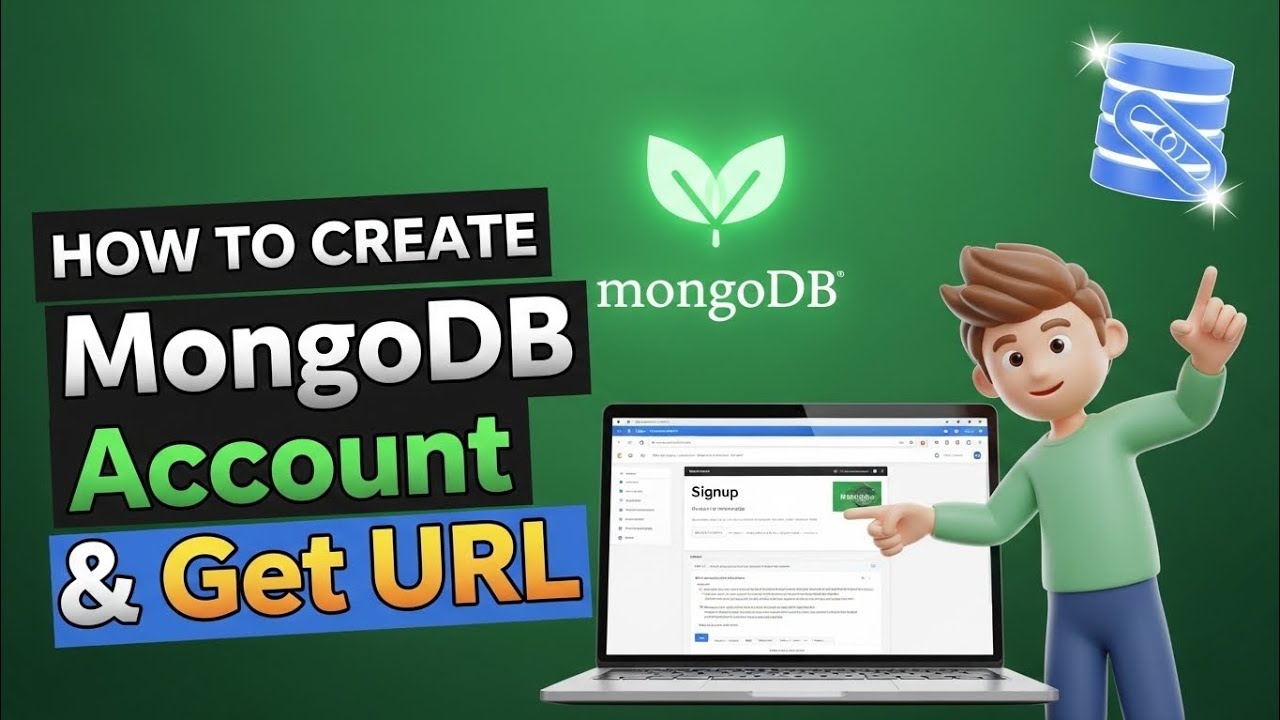 How To Create MongoDB URL For Telegram Bot | Get MongoDB Database URL ...