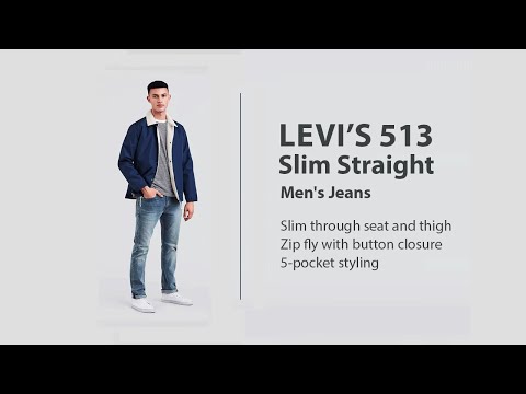 Levi's 513 Slim Straight Mens Jeans - Jeans Advice