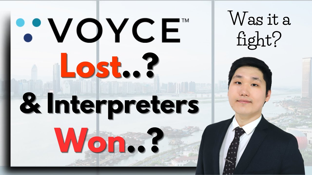 Voyce Lost and Interpreters Won...? - YouTube
