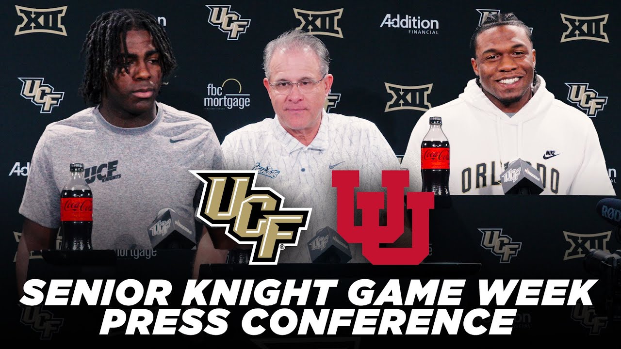 UCF Football: Senior Knight Game Week Press Conference - YouTube