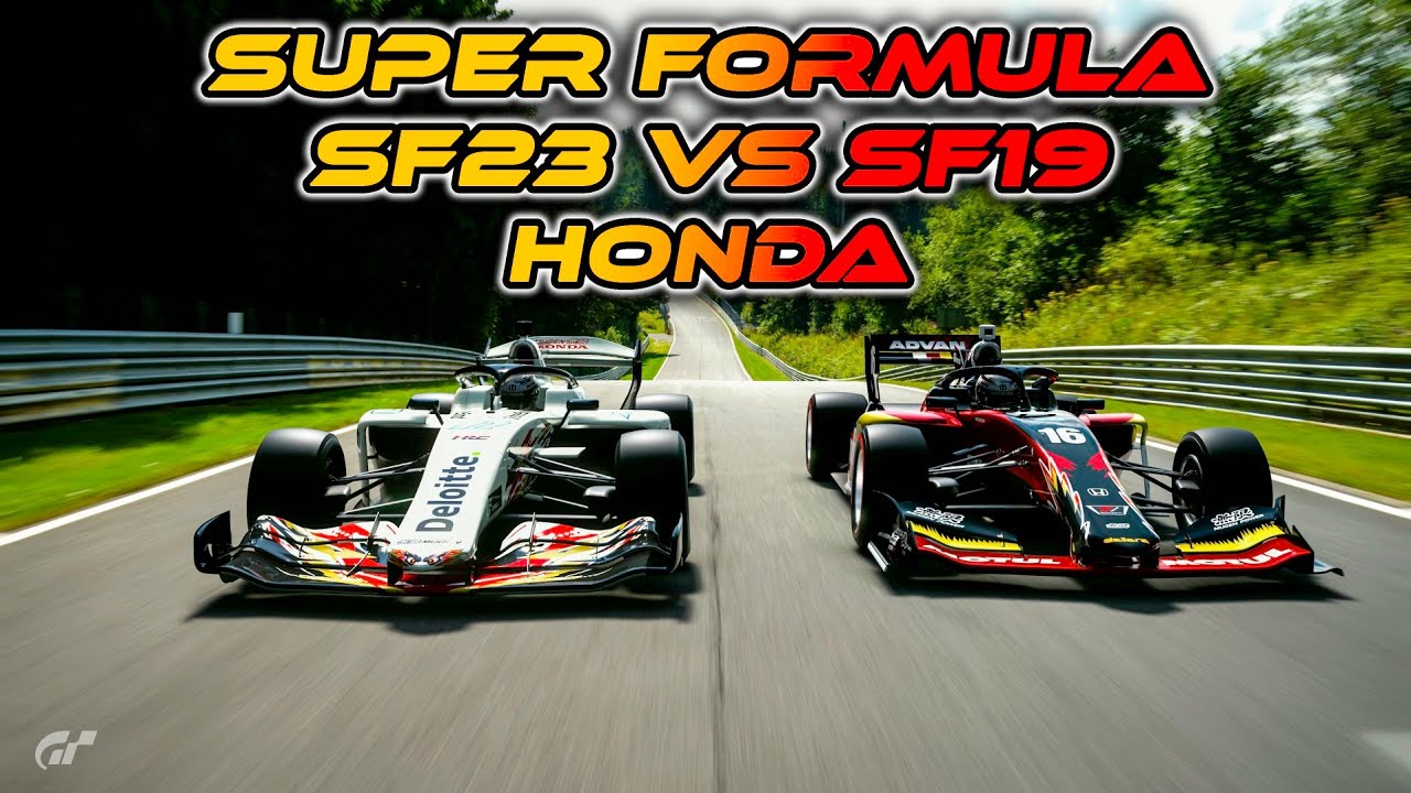 Gran Turismo 7 | Super Fomula SF23 vs SF19 (Honda) - YouTube