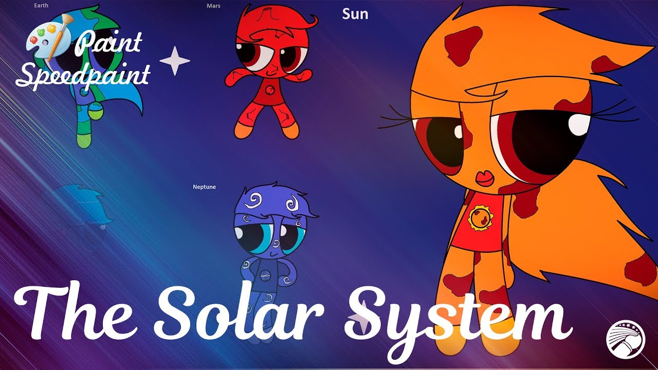 The Solar System in PPG style! Planets PPG. Powerpuff Girls video ...