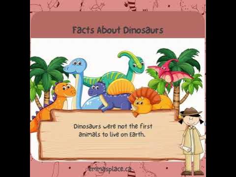 Fun facts about dinosaurs - YouTube