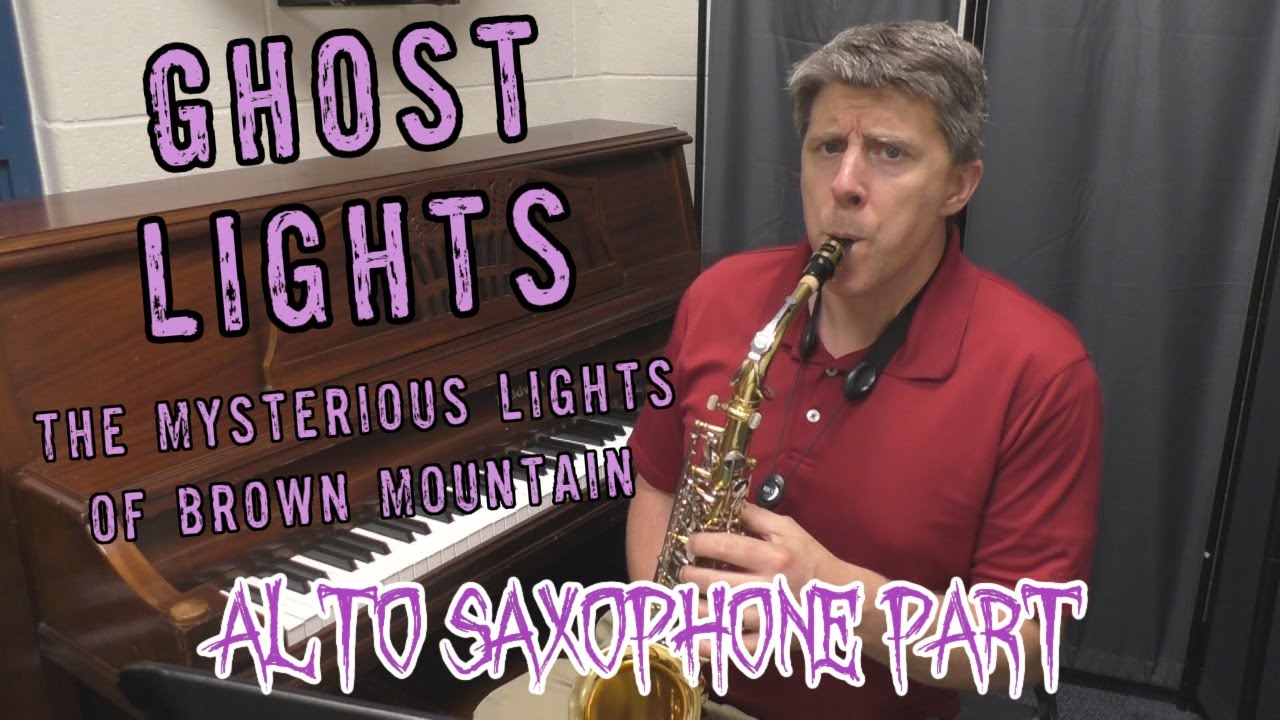 Ghost Lights video #4 - ALTO SAXOPHONE Practice video - play along and ...