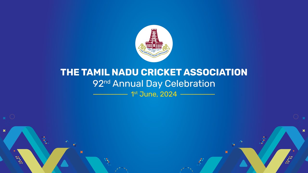 92nd Annual Day of The Tamil Nadu Cricket Association - YouTube