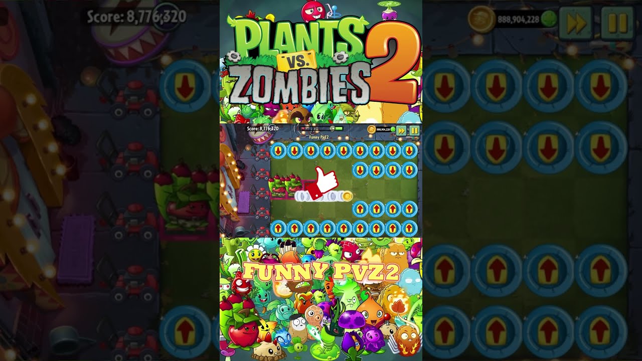 PvZ 2 All Plants VS 100 Monkey Zombies With 1 Plant Food - Who's Best ...