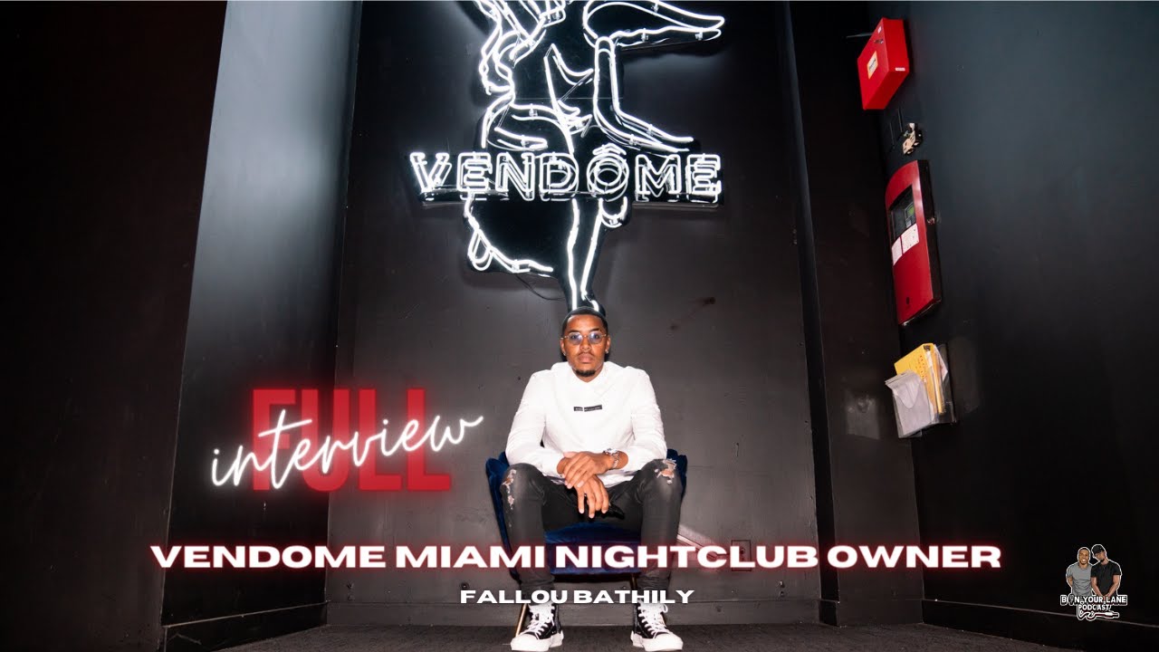Guest Interview with Vendome Miami Nightclub Owner Fallou Bathily (FULL ...