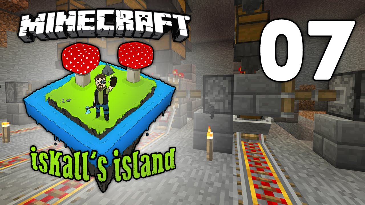 Iskall's Island - Vanilla Minecraft Lets Play - 7 - Deep Storage ...