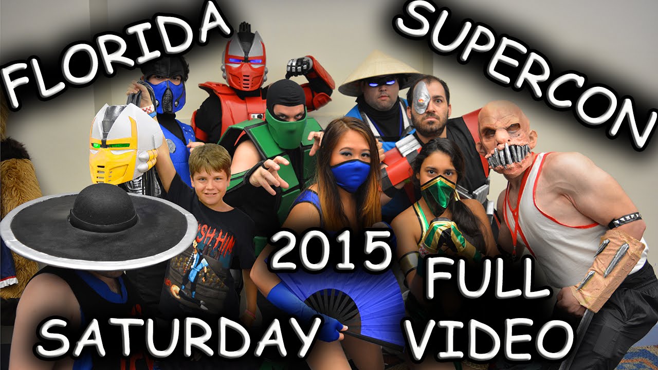 Florida Supercon 2015 The Cosplay Experience Saturday 6/27 FULL VIDEO ...