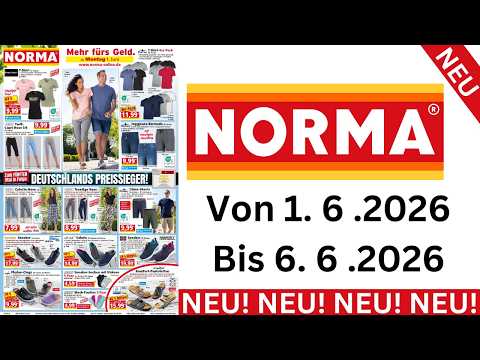 NORMA Prospekte Angebote Werbung Gültig von 1.6.2026